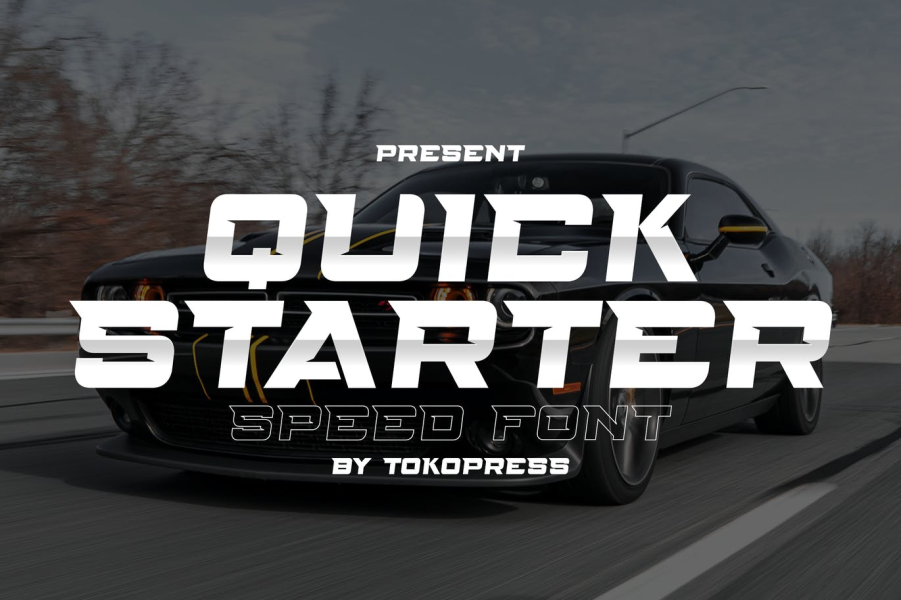 Quick Starter Font · 1001 Fonts