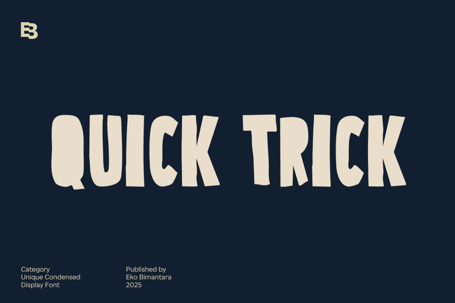 Quick Trick Font · 1001 Fonts