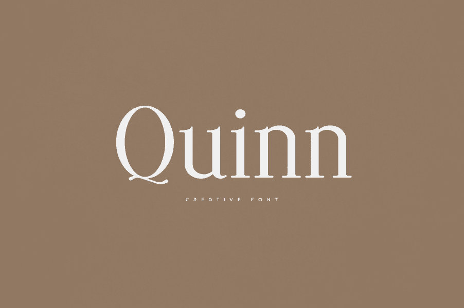 Quinn Font · 1001 Fonts