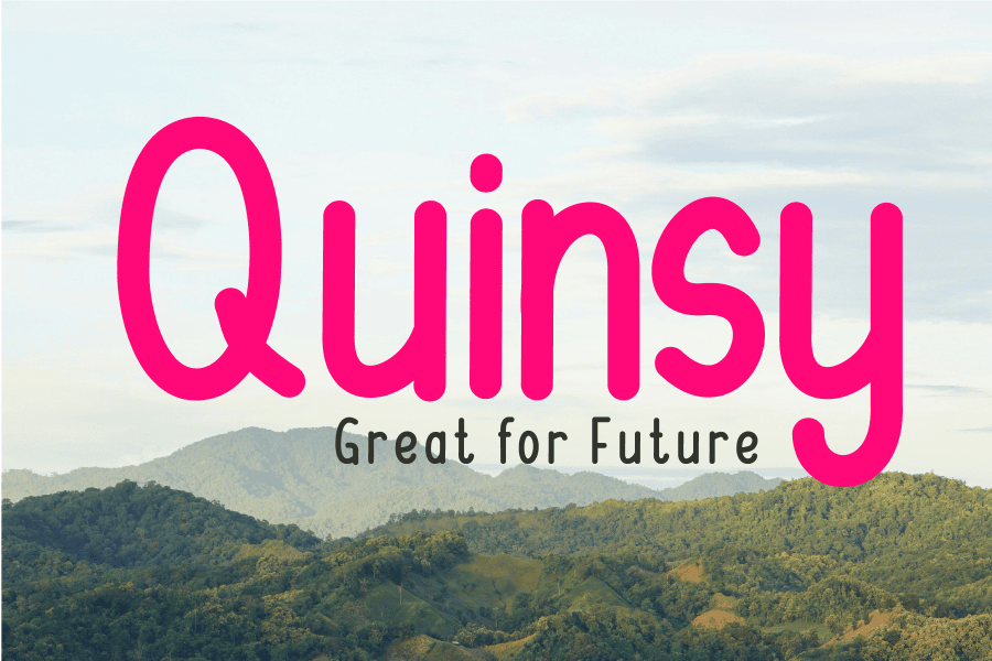 Quinsy Font · 1001 Fonts