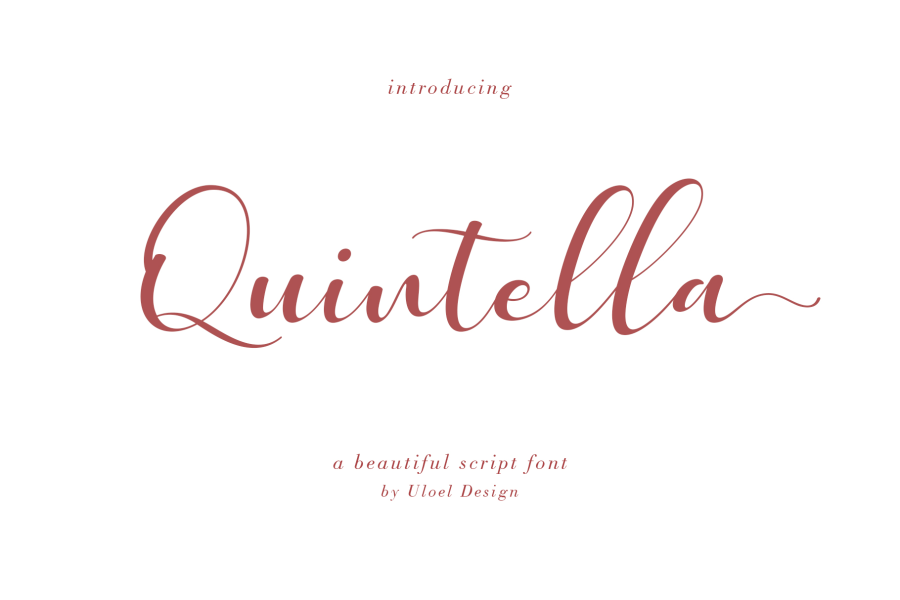 Quintella Font · 1001 Fonts