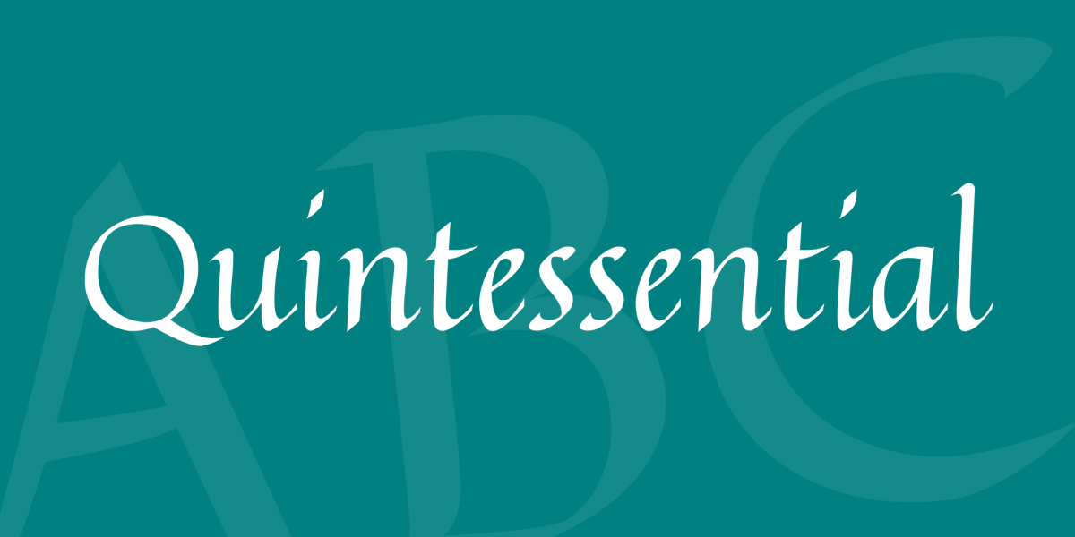 Quintessential Font · 1001 Fonts