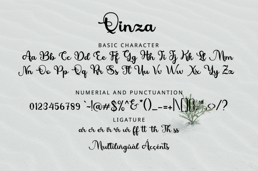Quinza Font · 1001 Fonts
