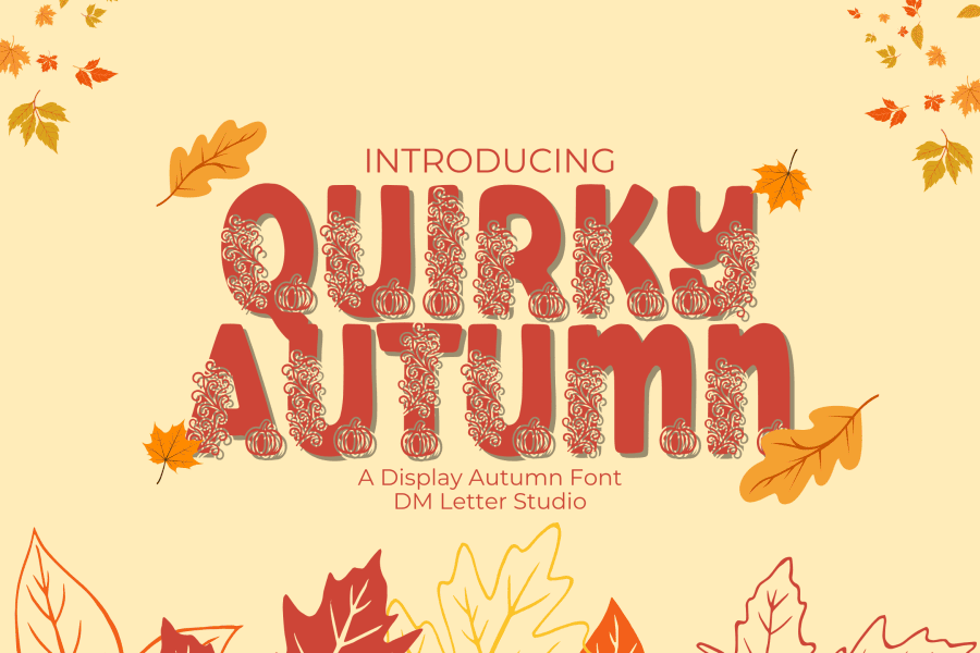 Quirky Autumn Font · 1001 Fonts