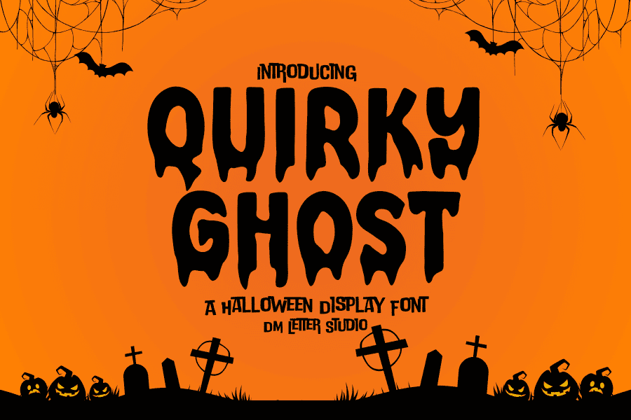 Quirky Ghost Font · 1001 Fonts