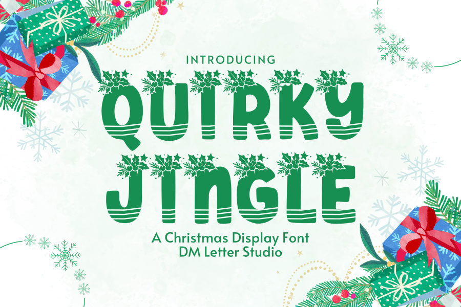 Quirky Jingle Font · 1001 Fonts