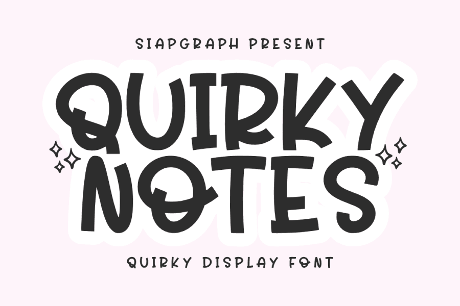 Quirky Notes Font · 1001 Fonts