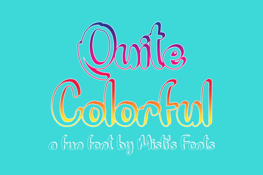 5 Free Coloring Fonts · 1001 Fonts
