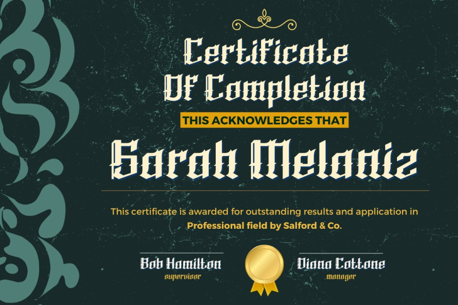 4 Free Certificate, Mixed Case, Western Fonts · 1001 Fonts
