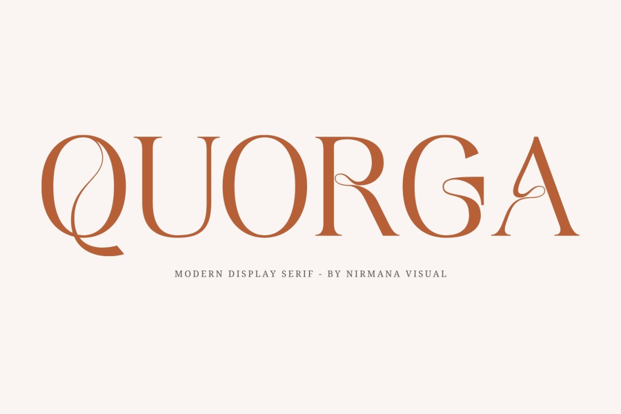 Quorga Font · 1001 Fonts