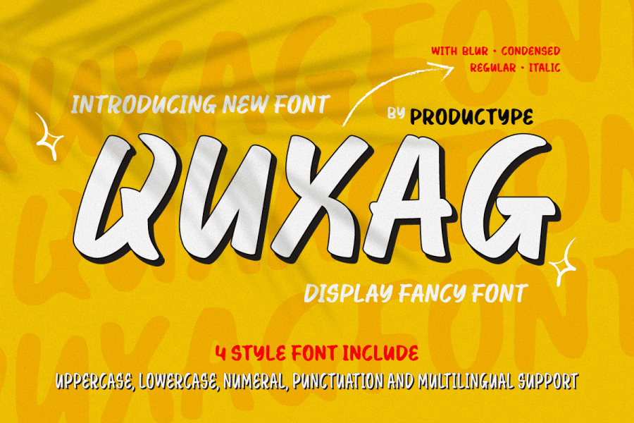 285 Free Blurry Fonts · 1001 Fonts