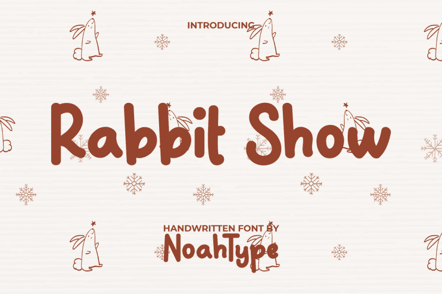 RabbitShowDemo Font · 1001 Fonts