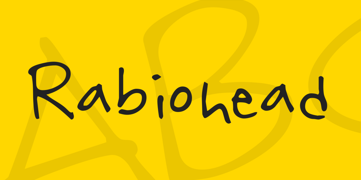 Rabiohead Font · 1001 Fonts