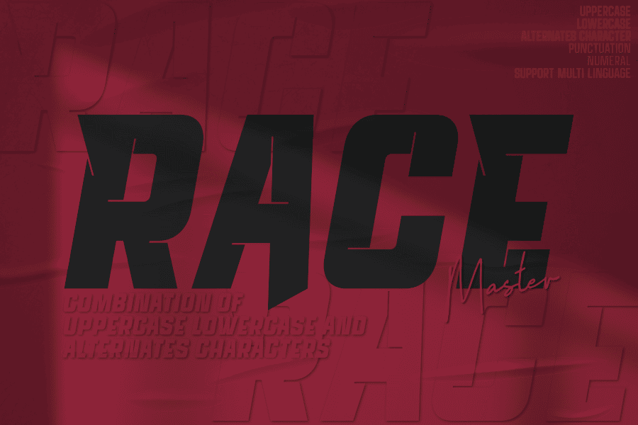 49 Free Calligraphy, Caps Only, Racing Fonts · 1001 Fonts