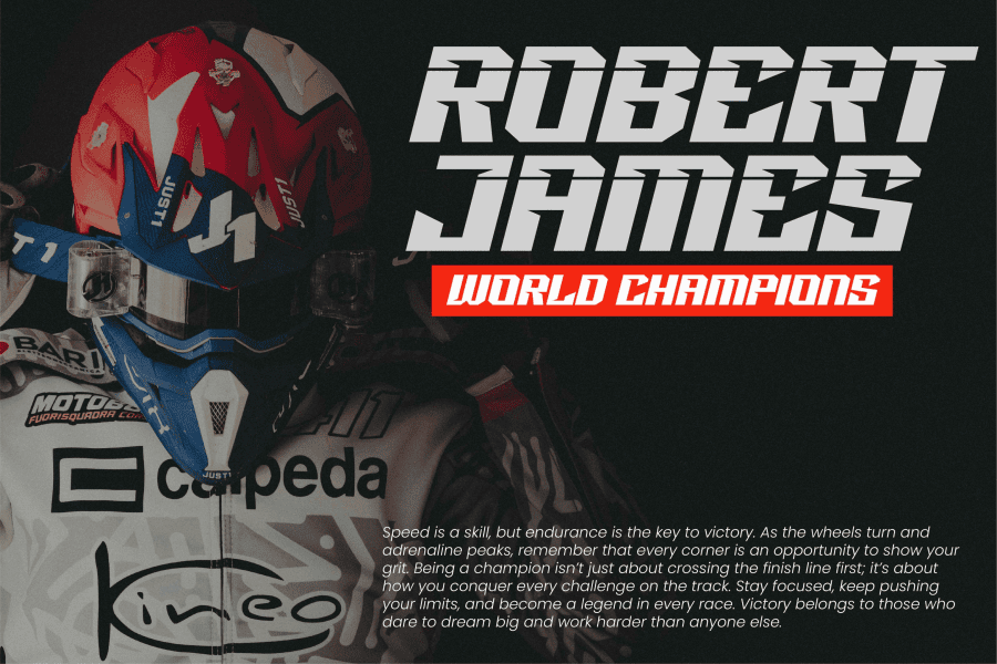 Racing Power DEMO Font · 1001 Fonts