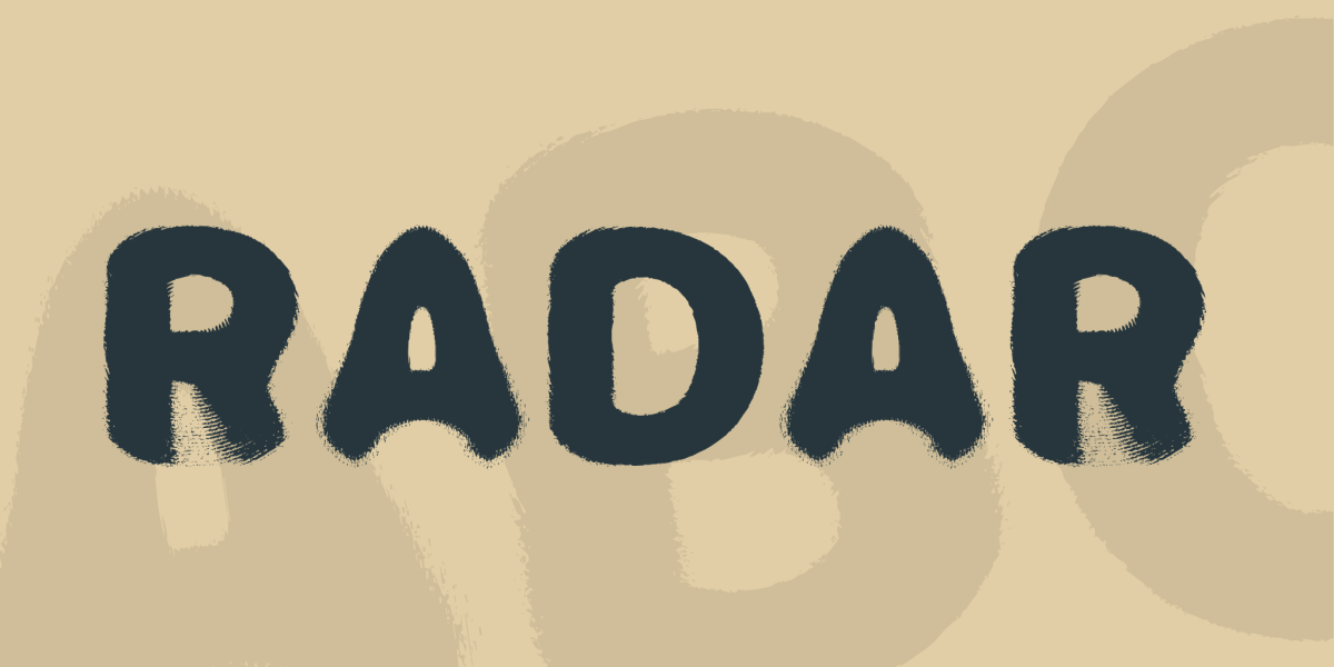RADAR Font · 1001 Fonts