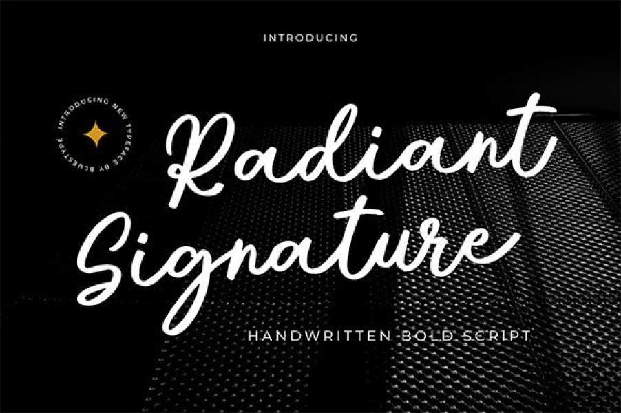 Radiant Signature Font · 1001 Fonts