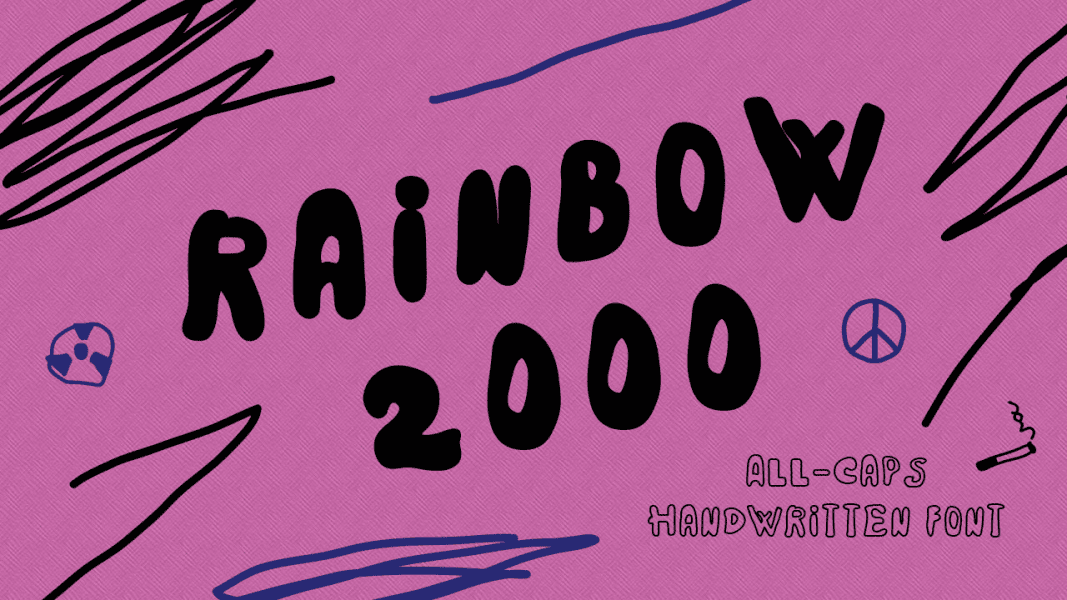 Rainbow 2000 Font Family · 1001 Fonts