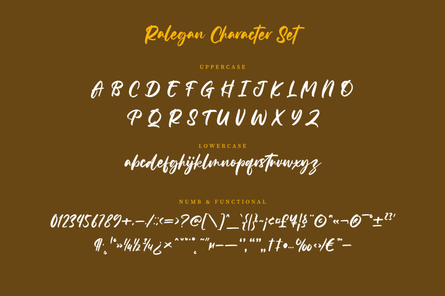 Ralegan Font · 1001 Fonts