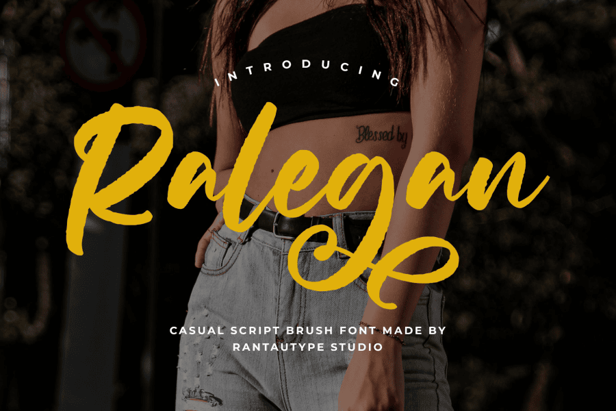 Ralegan Font · 1001 Fonts