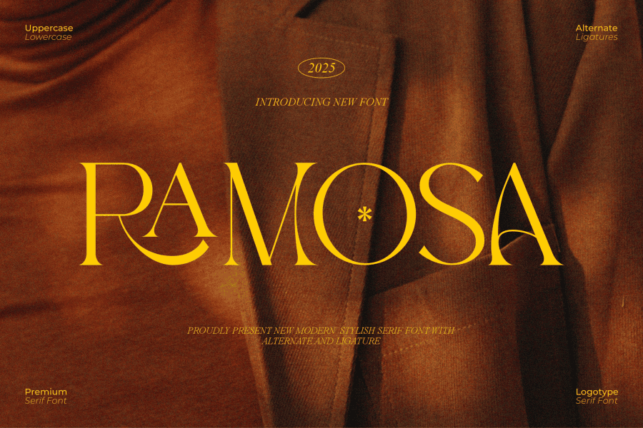 Ramosa Font · 1001 Fonts
