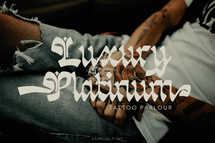 Rampink DEMO Font · 1001 Fonts