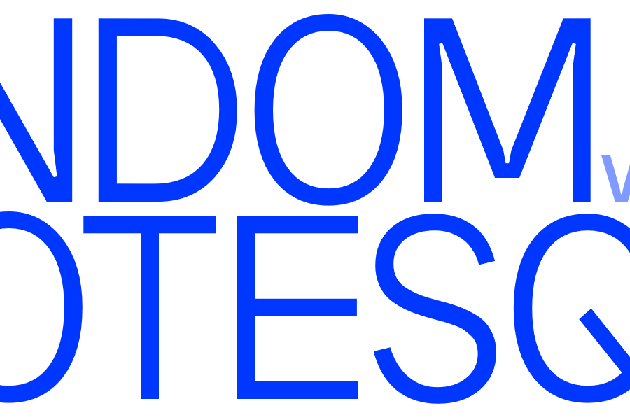 Random Grotesque Font Family · 1001 Fonts