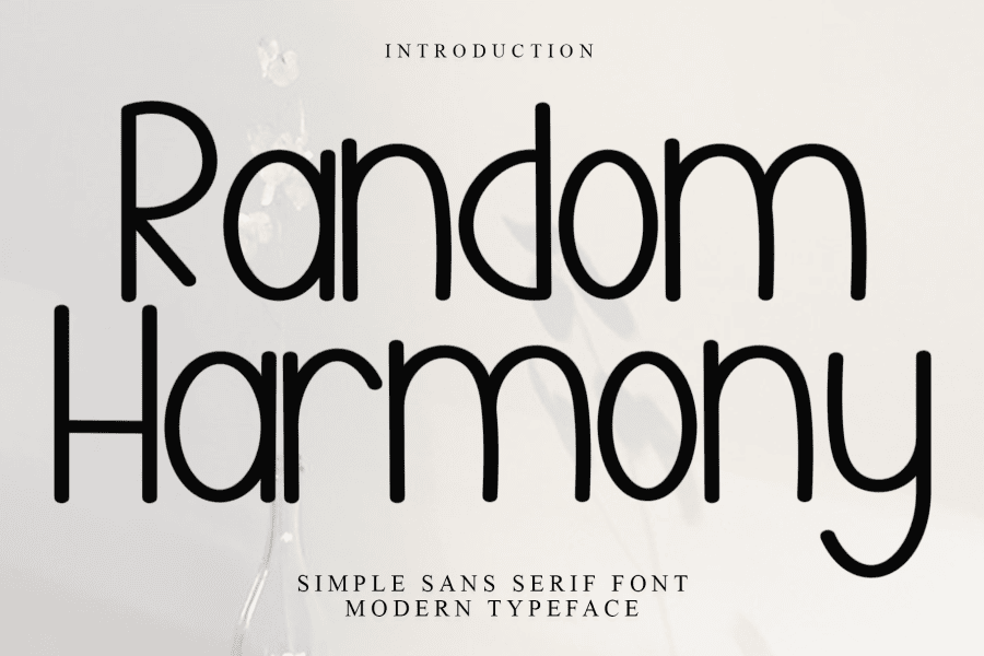Random Harmony Font · 1001 Fonts
