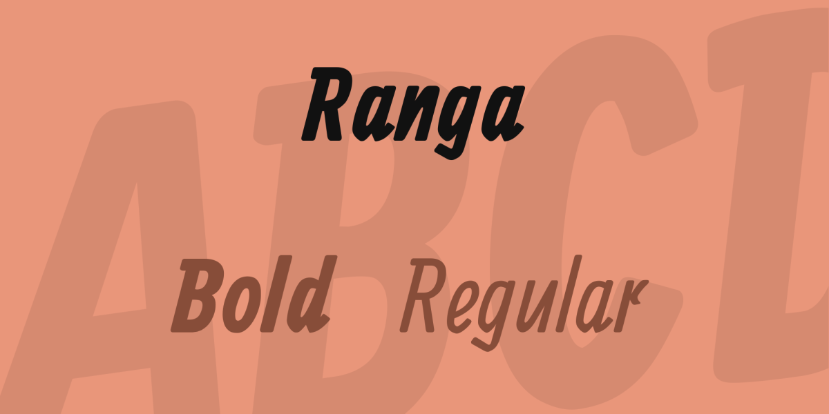 Ranga Font Family · 1001 Fonts
