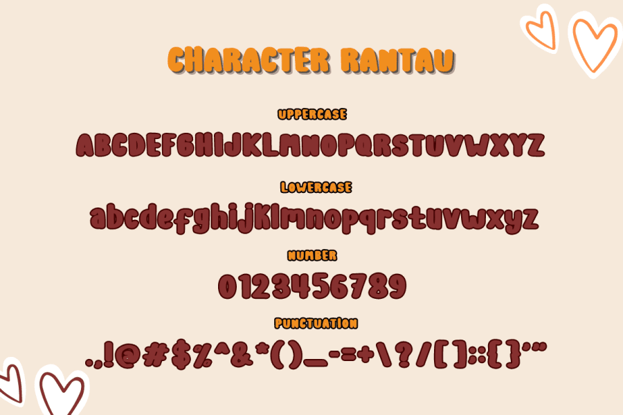 RANTAU Font · 1001 Fonts