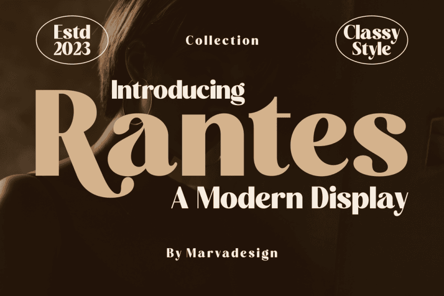 Rantes Font · 1001 Fonts