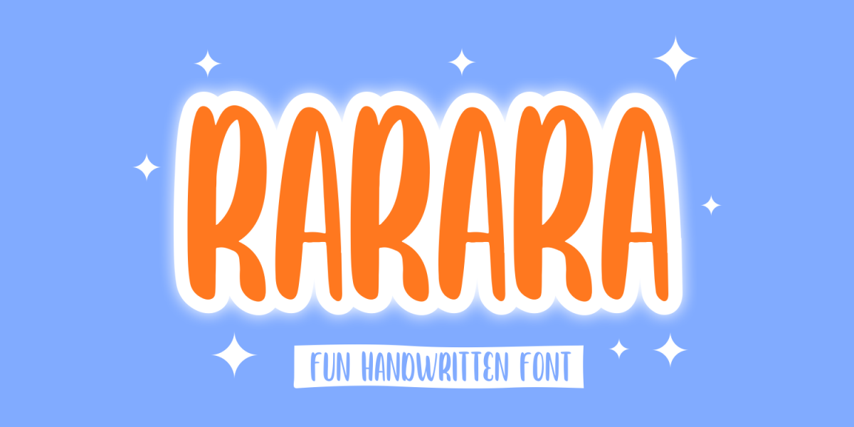 Rarara Font · 1001 Fonts