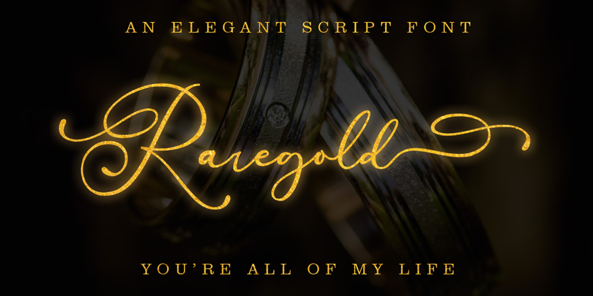 Raregold Font Family · 1001 Fonts
