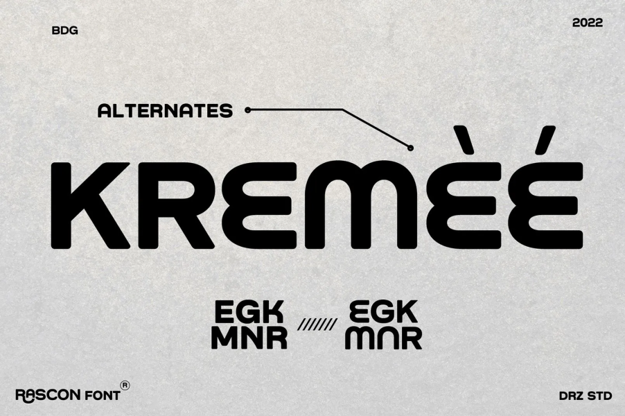 Rascon Font · 1001 Fonts