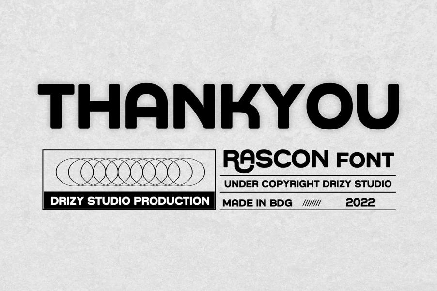 Rascon Font · 1001 Fonts