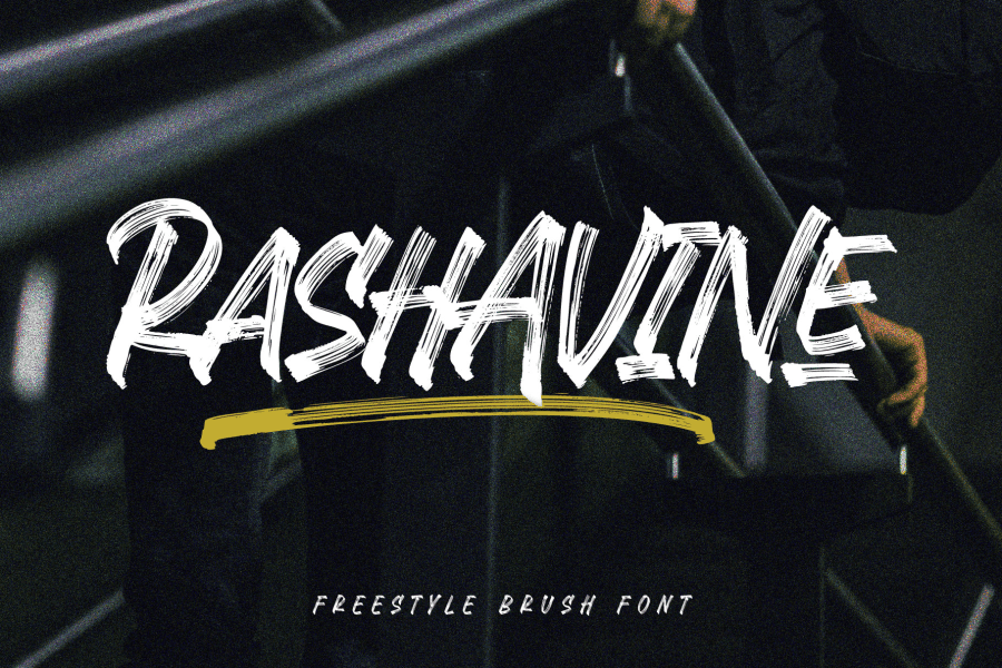 Rashavine Font · 1001 Fonts