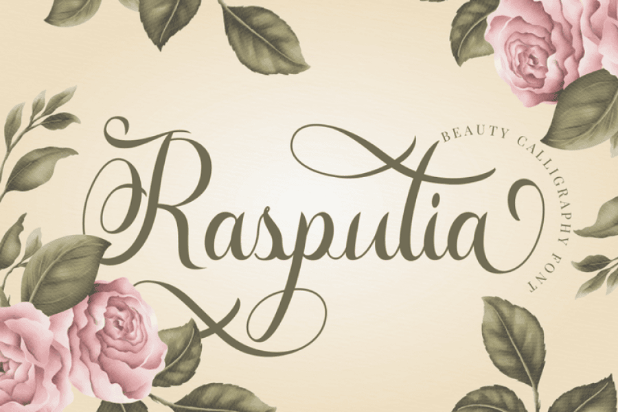 Rasputia Font · 1001 Fonts