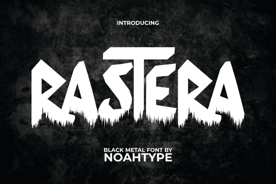 Rastera Demo Font · 1001 Fonts