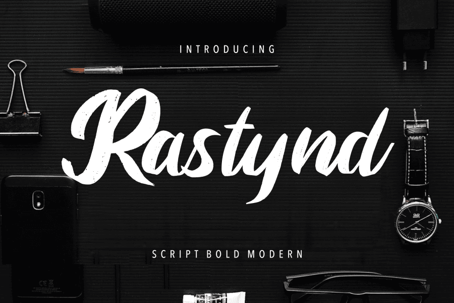 Rastynd Font · 1001 Fonts