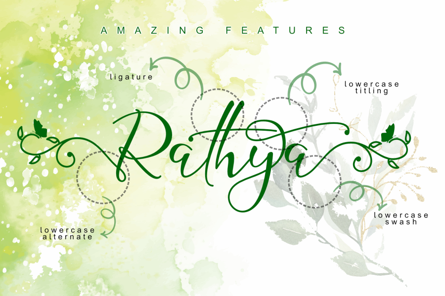 Rathya Font · 1001 Fonts