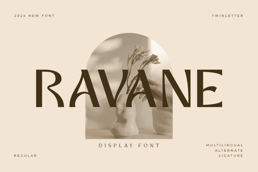 RAVANE Trial Font · 1001 Fonts