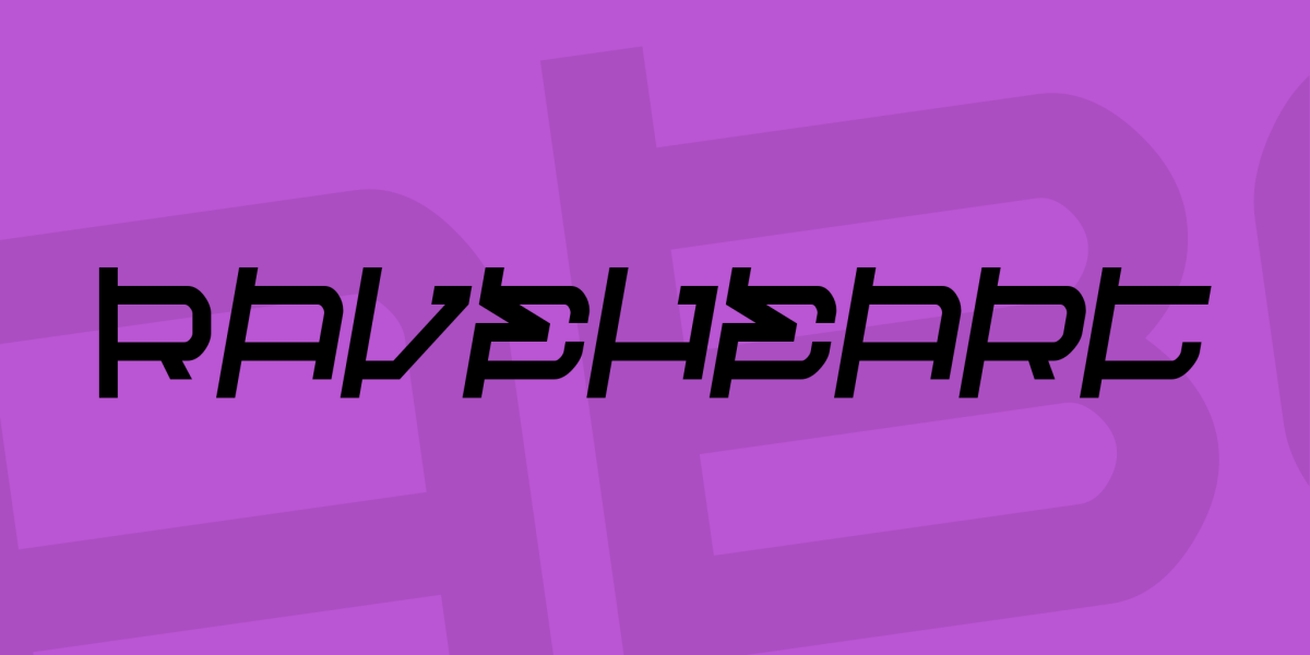 Raveheart Font · 1001 Fonts