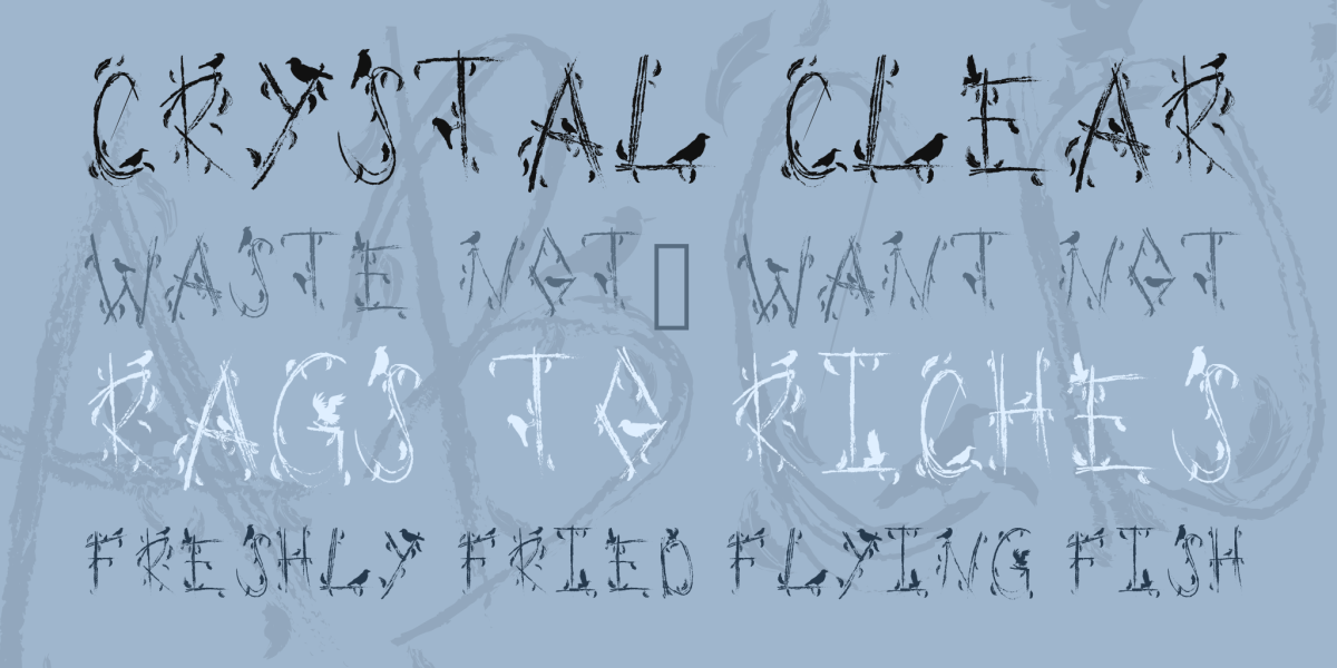 raven Font · 1001 Fonts