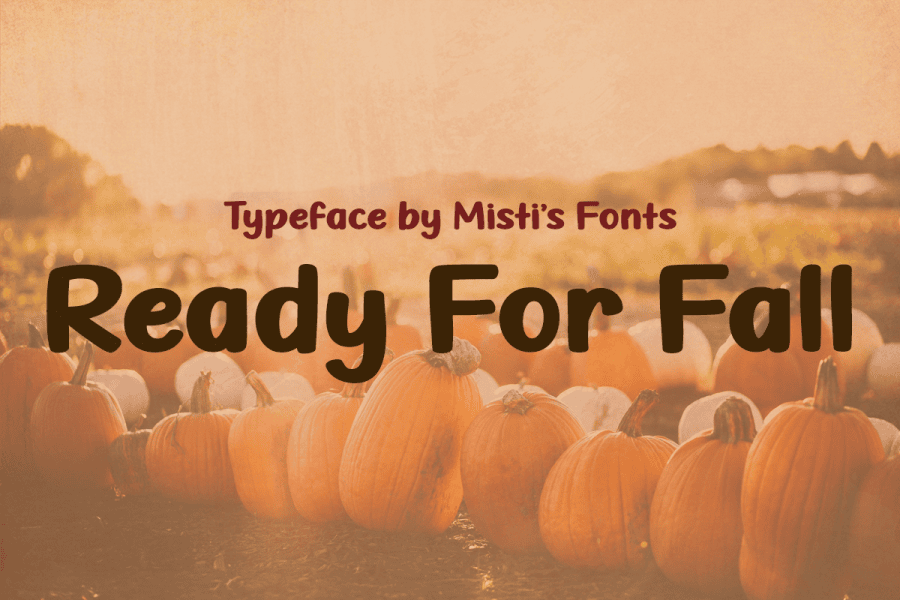 Ready for Fall Font · 1001 Fonts