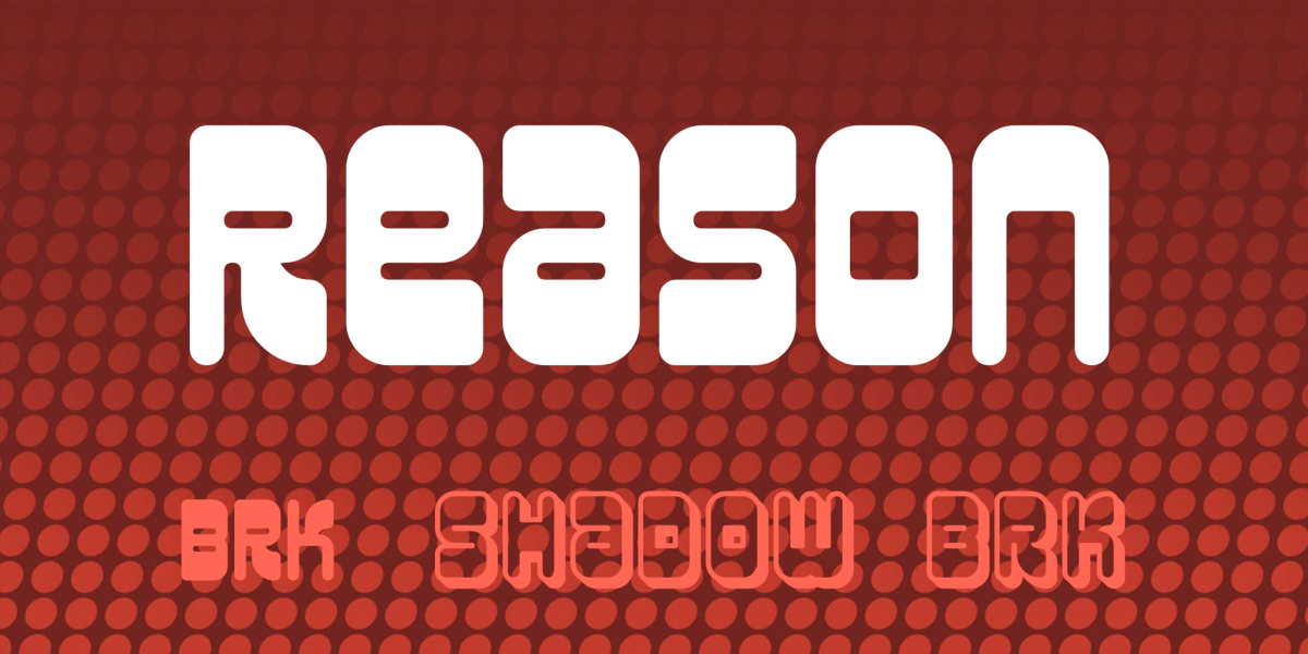 Reason Font Family · 1001 Fonts