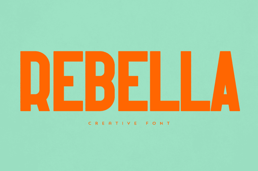 Rebella Font · 1001 Fonts