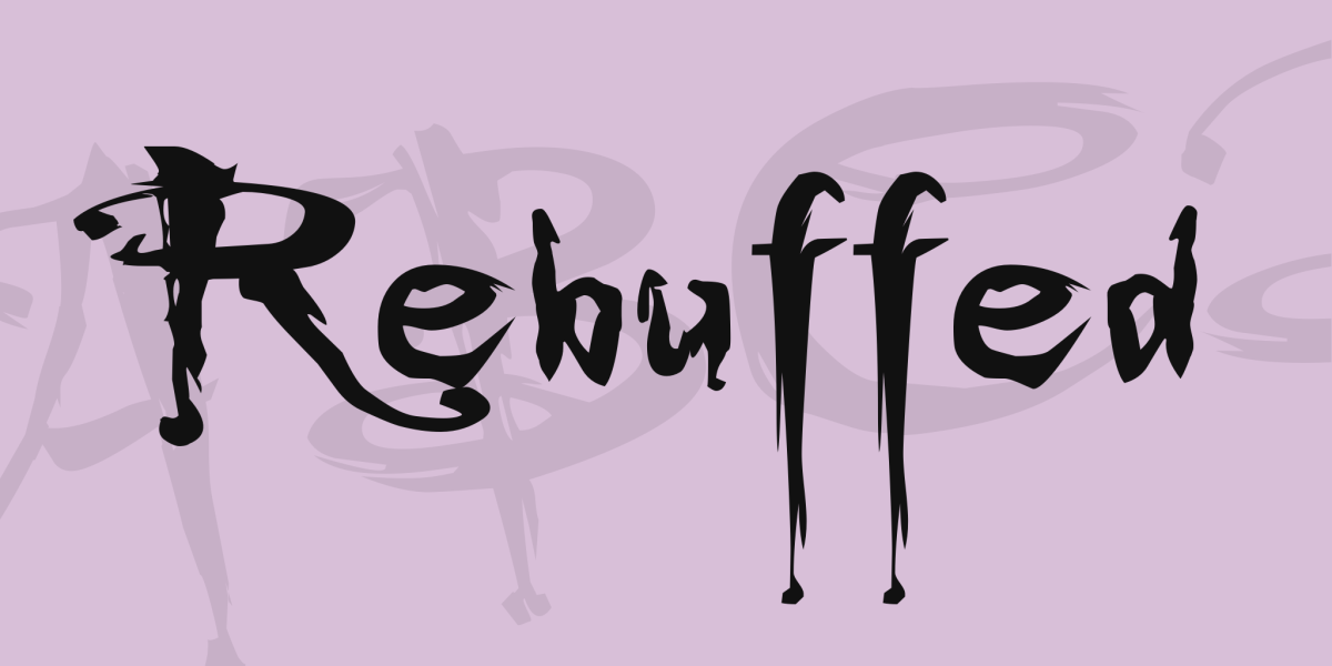 Rebuffed Font · 1001 Fonts