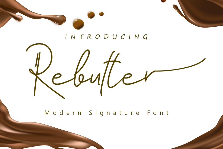 Rebutter Font Family · 1001 Fonts