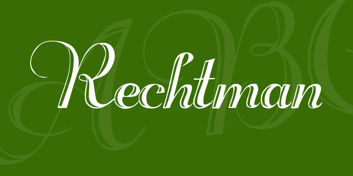 Rechtman Font · 1001 Fonts