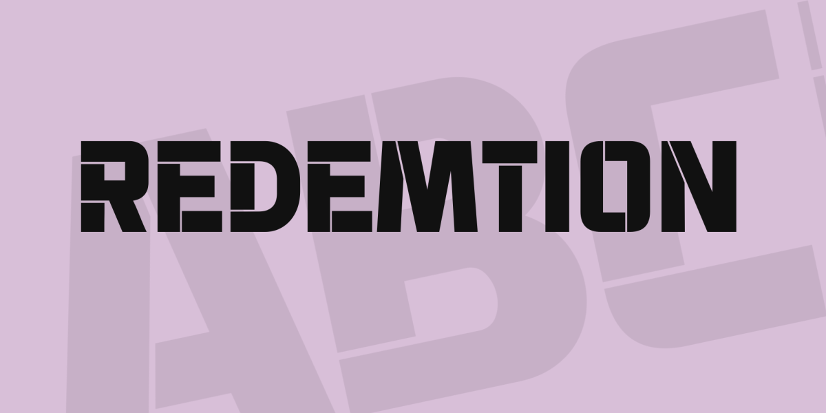 Redemtion Font · 1001 Fonts